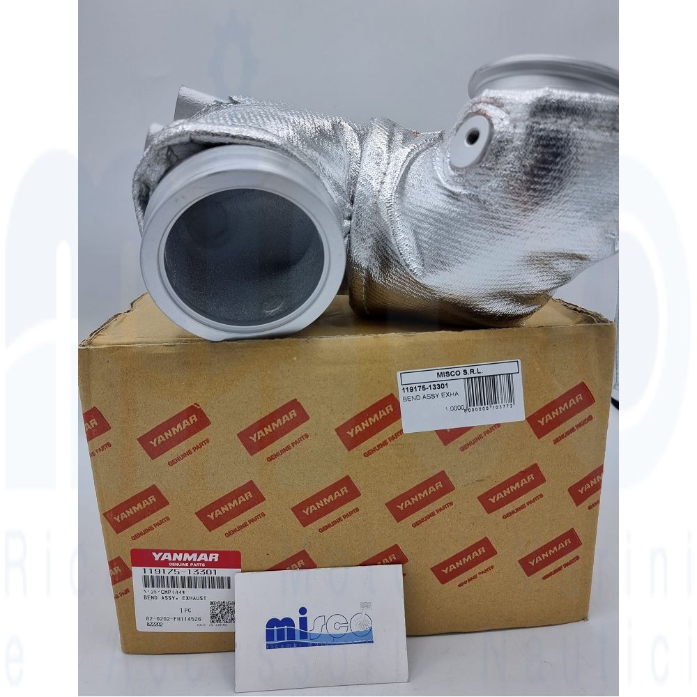 Exhaust Bend 119175-13301 - MISCO